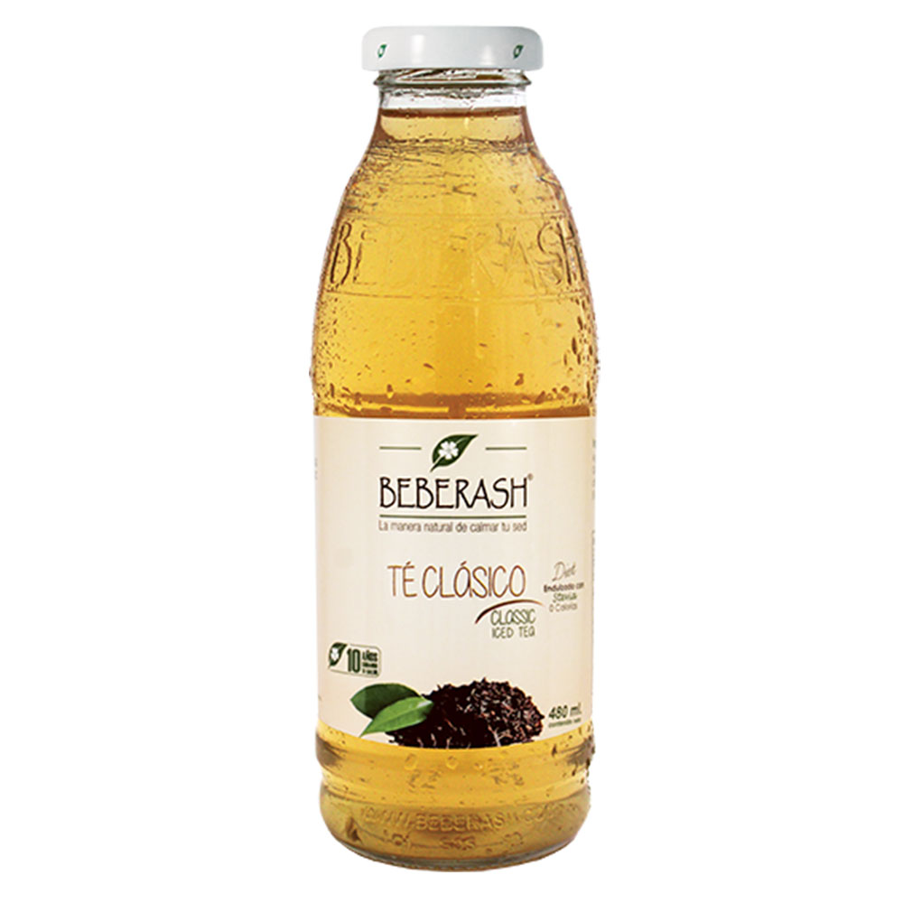 ExpatShop Perú | BEBERASH ICED TEA CLÁSICO DIETETICO 480 ML
